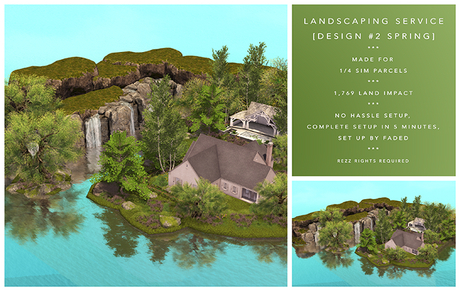 Second Life Marketplace - [F] Landscape 2 - Daffodil Lane - SPRING (1/4 ...